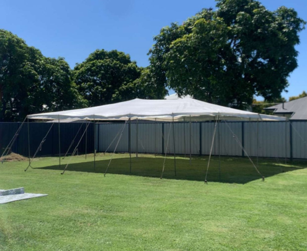 7m x 9m Pole & Peg – Ace Wedding and Party Hire
