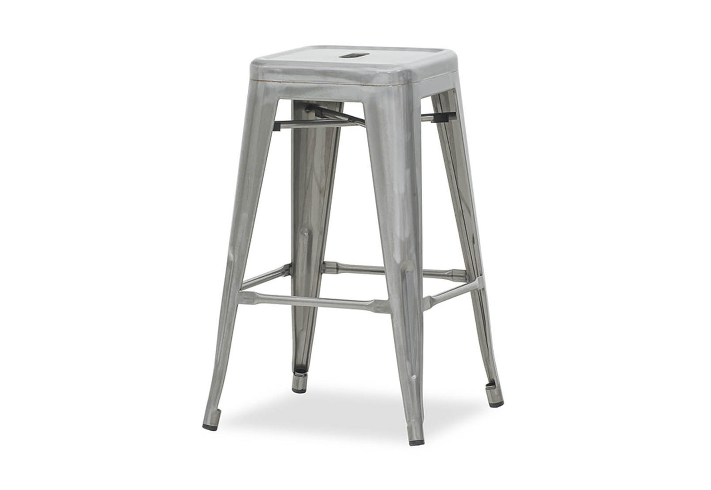 Silver Metal Stool – Ace Wedding and Party Hire